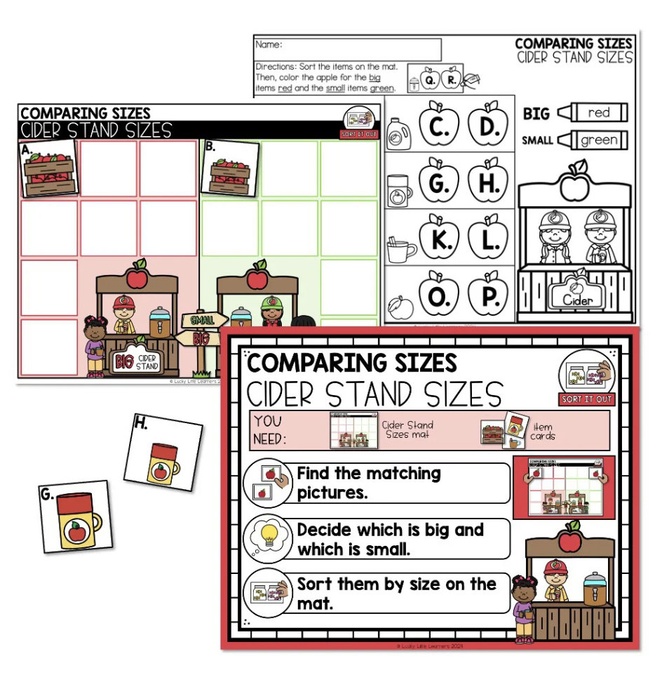 Kindergarten Math Centers That Can Be Done Independently - Lucky Little ...