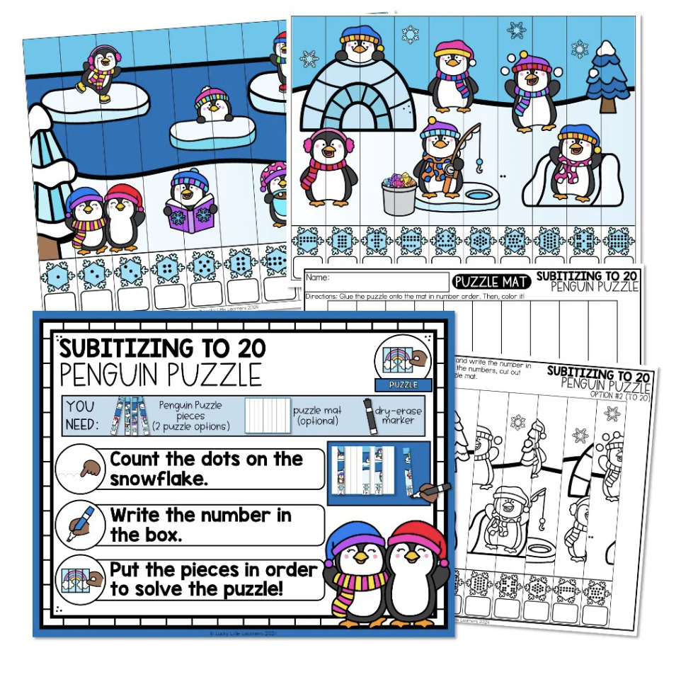 Kindergarten Math Centers That Can Be Done Independently - Lucky Little ...