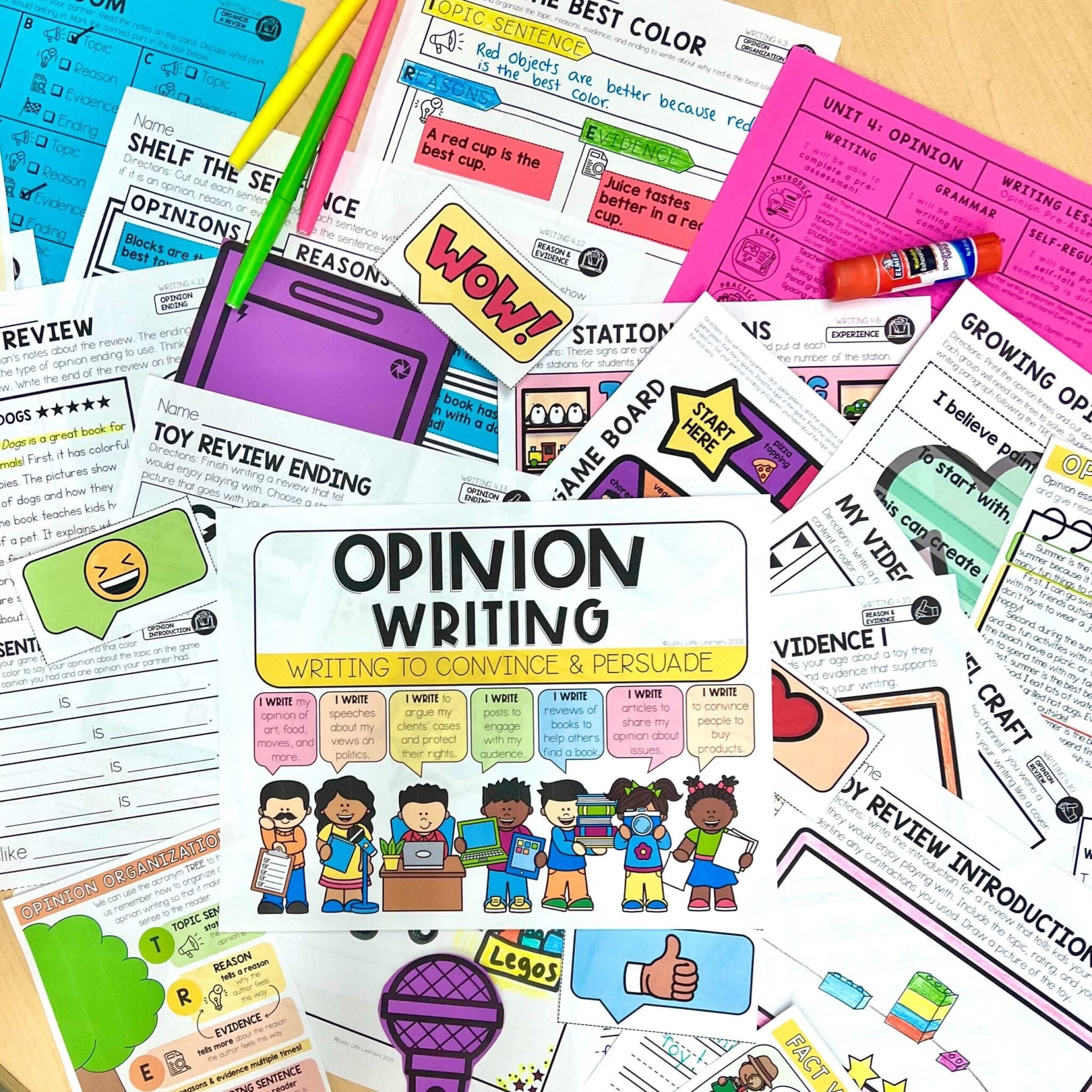 14 Mentor Texts for Teaching Opinion Writing in 1st & 2nd Grade - Lucky ...