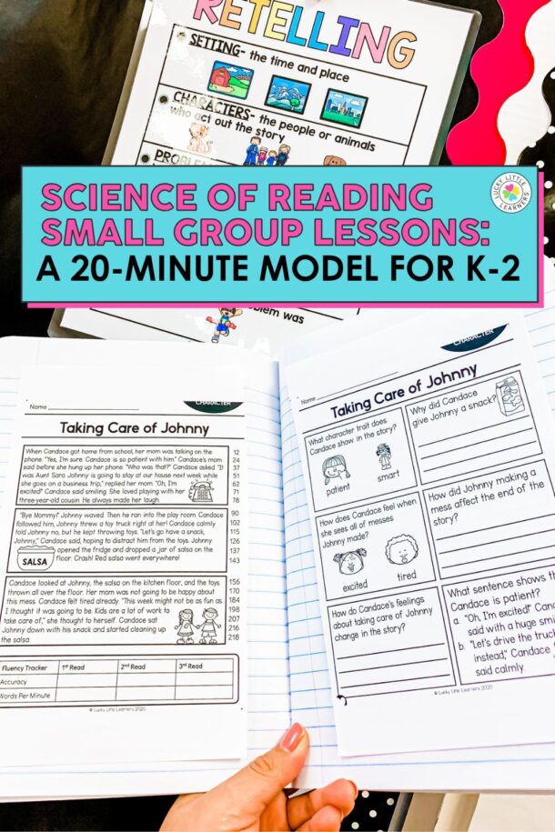 Science of Reading Small Group Lessons: A 20-Minute Model for K-2 ...