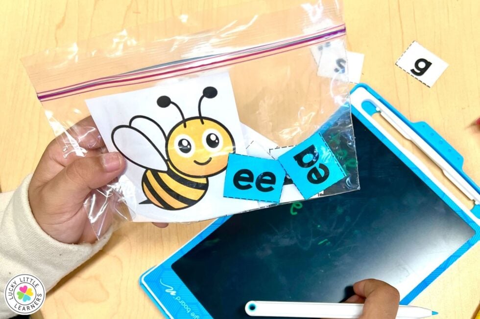 7 Simple Ways to Organize Letter Tiles - Lucky Little Learners