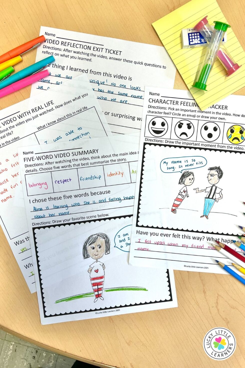 Videos and No Prep Activities for Indoor Recess - Lucky Little Learners