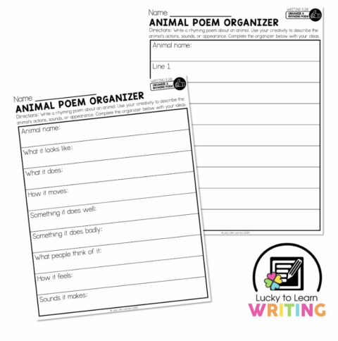 Fun and Simple Poetry for 2nd Grade - Lucky Little Learners