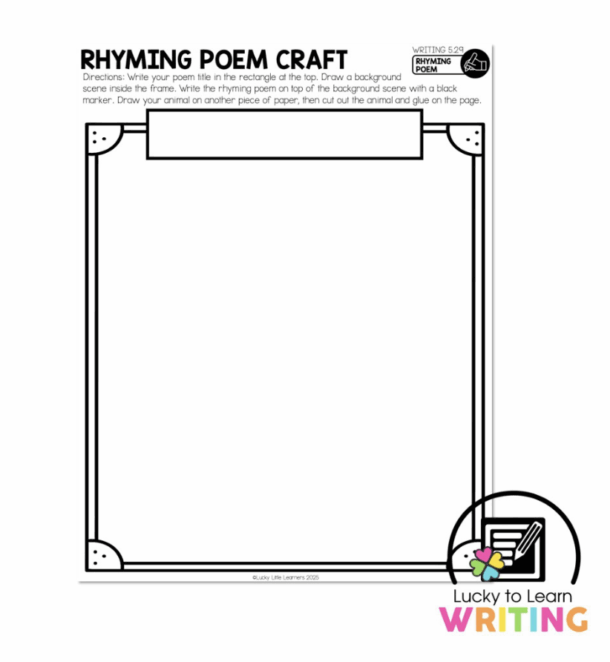 Fun and Simple Poetry for 2nd Grade - Lucky Little Learners