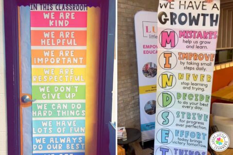 Easy Classroom Door Decor for Every Season - Lucky Little Learners
