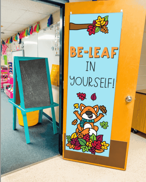 Easy Classroom Door Decor for Every Season - Lucky Little Learners