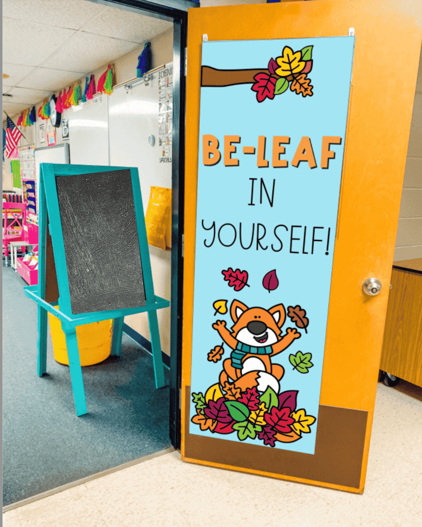 Easy Classroom Door Decor for Every Season - Lucky Little Learners