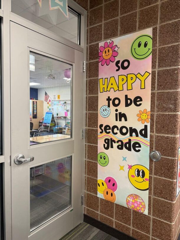 Easy Classroom Door Decor for Every Season - Lucky Little Learners