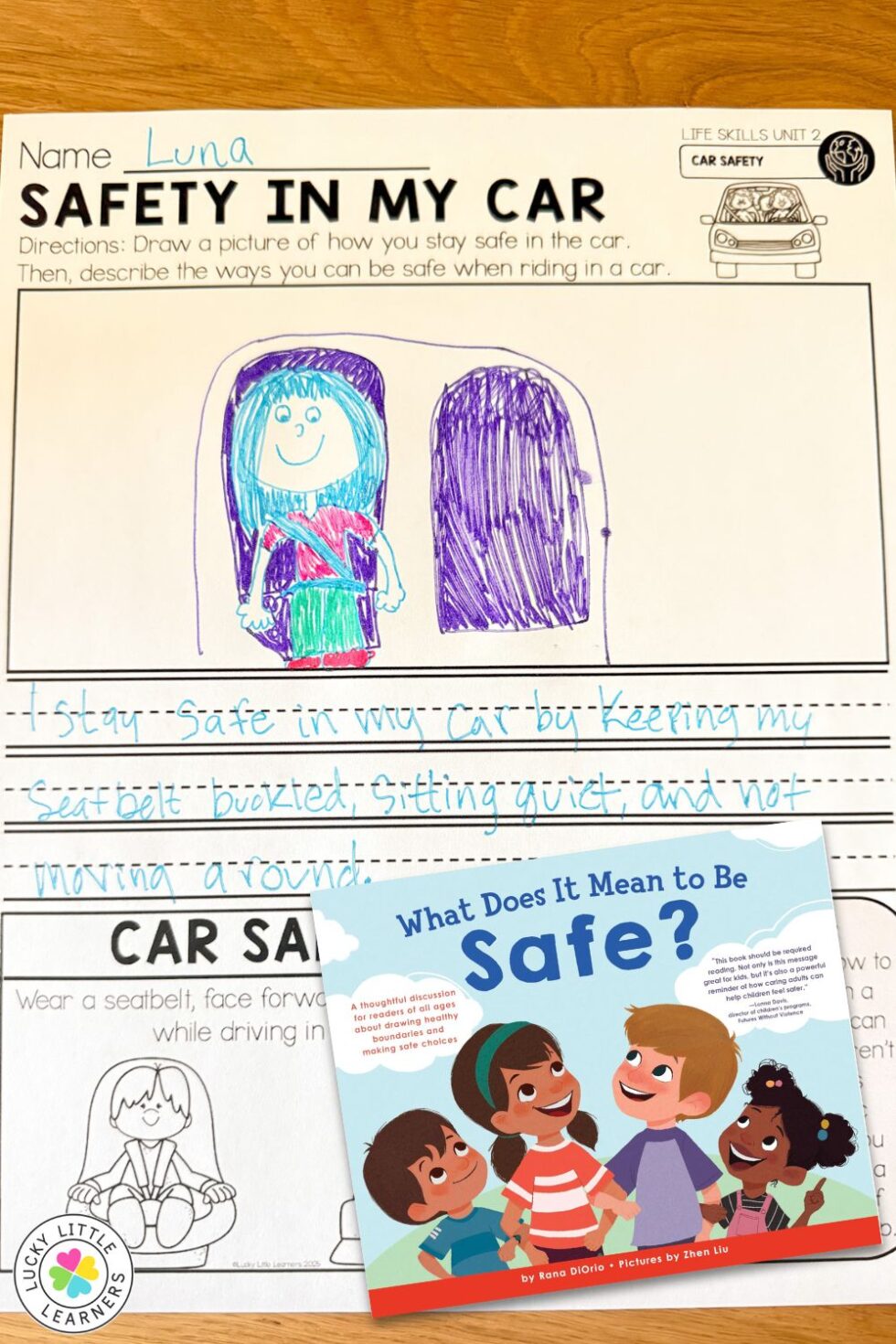 K-2 Life Skills: Teaching Safety - Lucky Little Learners