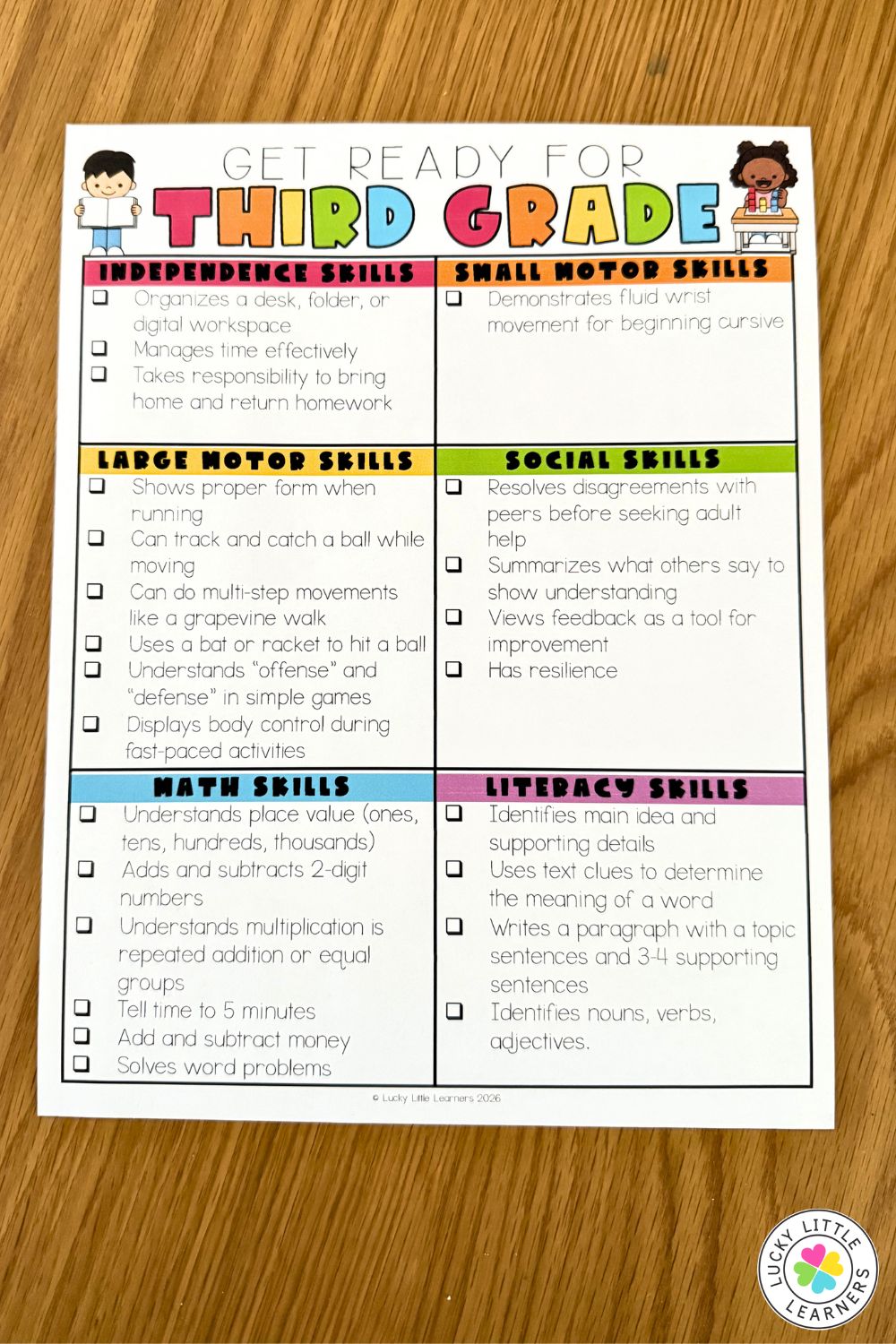 What to Send Home to Help Prevent Summer Slide (PreK–3rd Grade) - Lucky ...